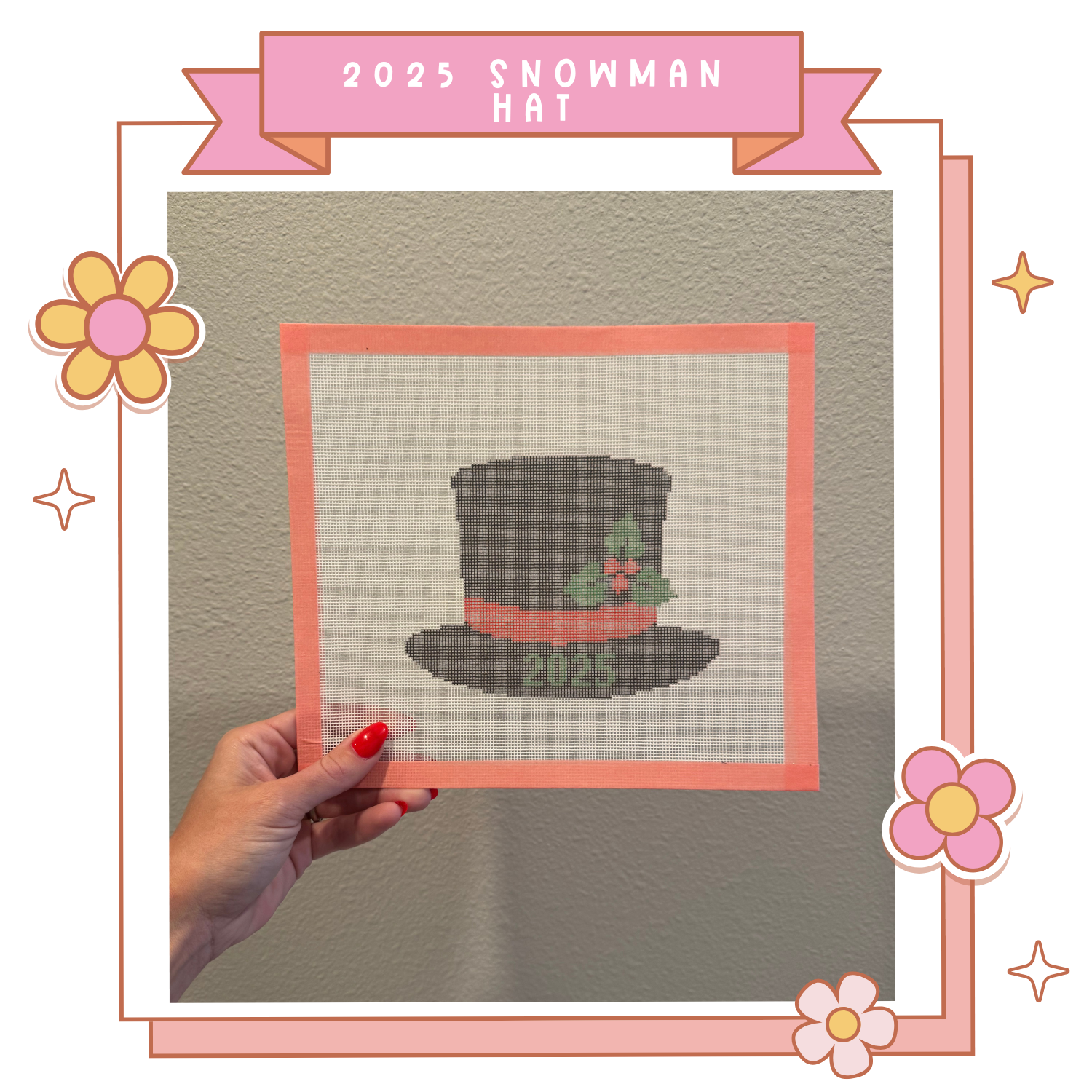 2025 Snowman Hat – The Stitch Itch by B
